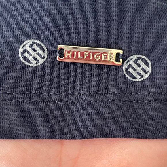 Tommy Hilfiger | Dresses | Tommy Hilfiger Womens Pxl Lace Up Dress Poka ...